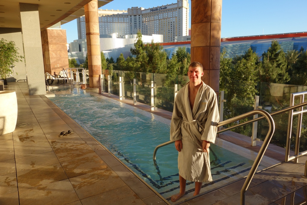 Aria spa - Las Vegas blogg